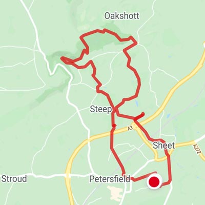 John's walks - Map-1